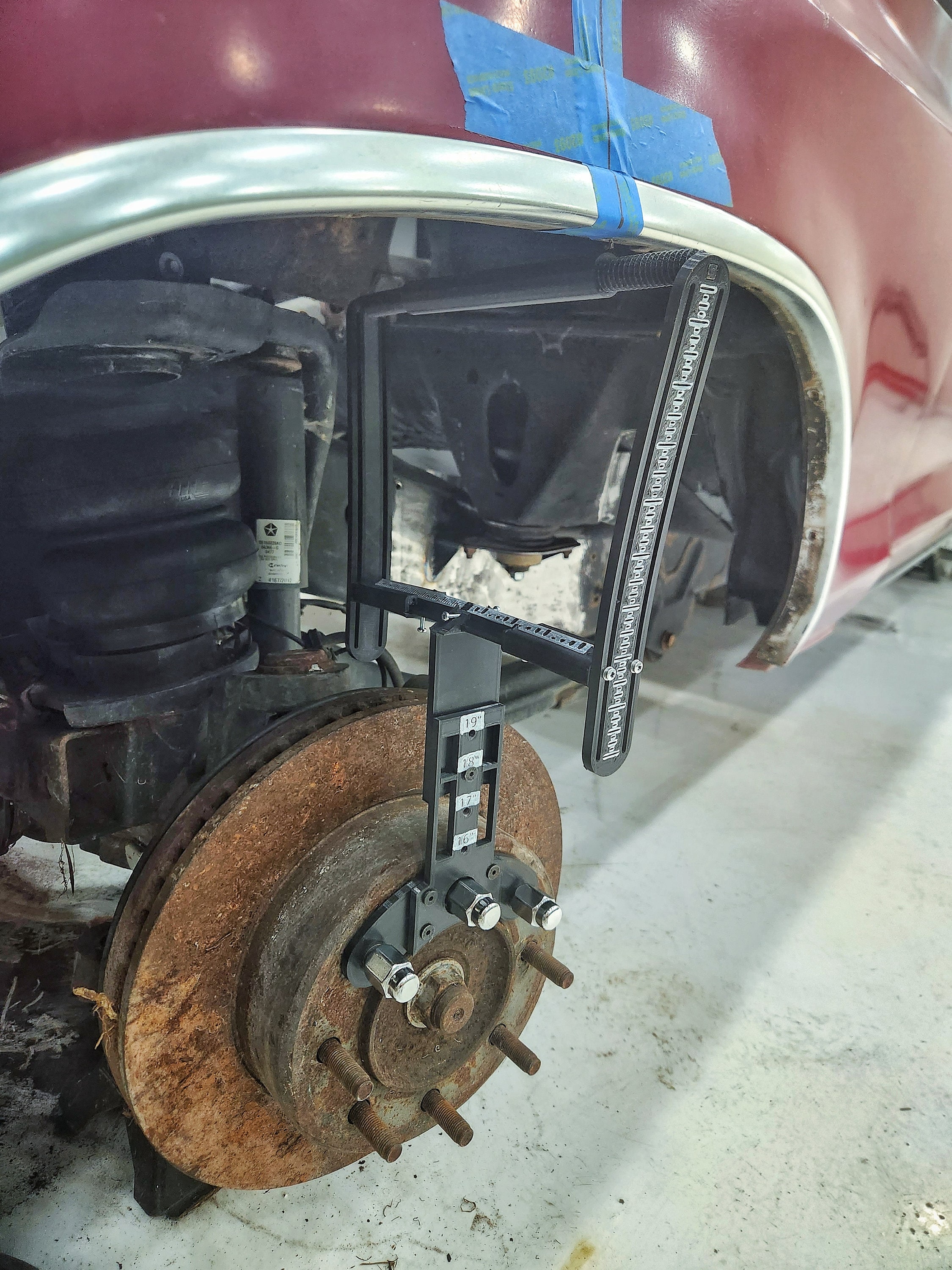 Wheel and Tire Fitment Tool - Universal (digital Download - STL) - Etsy