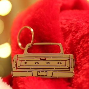 Metal Ford Keychain 1973 Thru 1977 F-series Truck and Bronco, Dentside ...