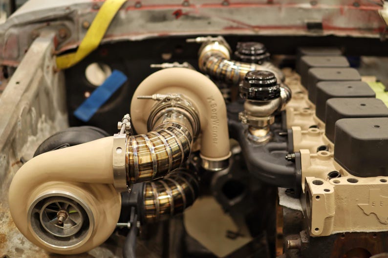 3D Printable Exhaust Header & Intake Tubing Mockup Blocks (2.500 ...