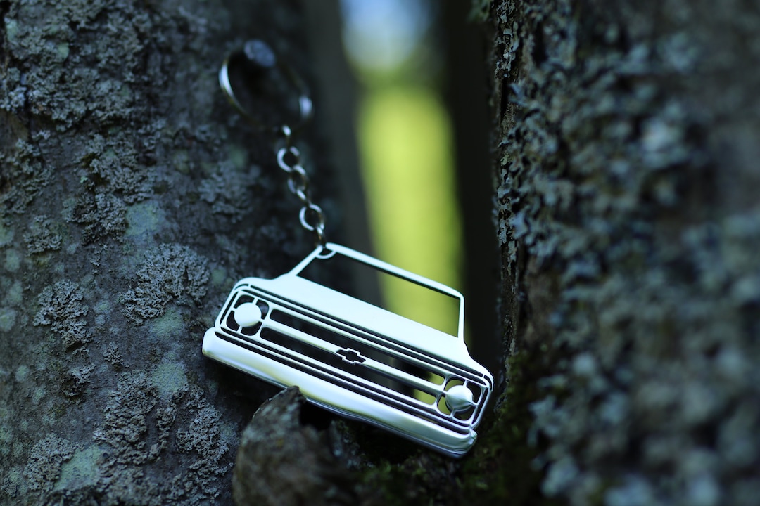 Metal 1967 - 1968 Chevy, Chevrolet, Truck Keychain Ornament (1967, 1968 ...