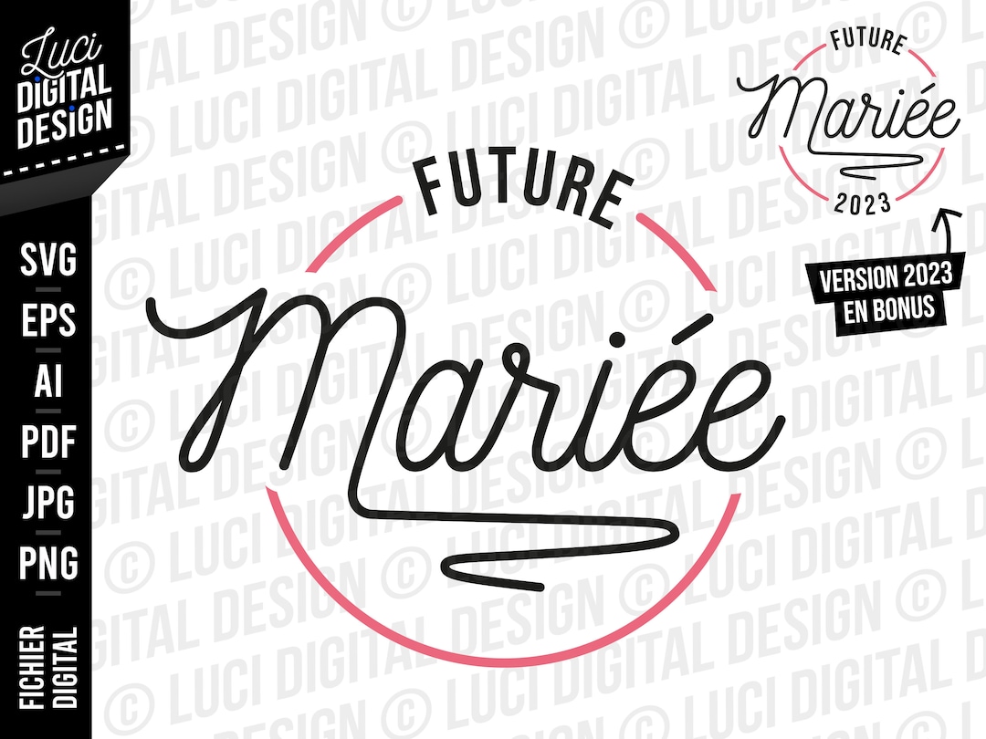 Bride-to-be Logo SVG PNG, Digital File, EVJF, Bride, Wedding Svg File ...