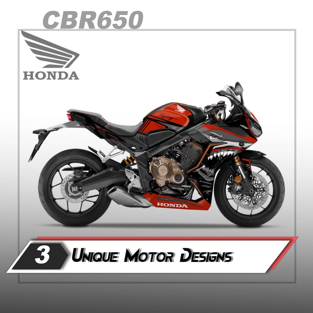 Honda Cbr 650R Graphic Sticker SET DECAL KIT 2019 2022 - Etsy Australia