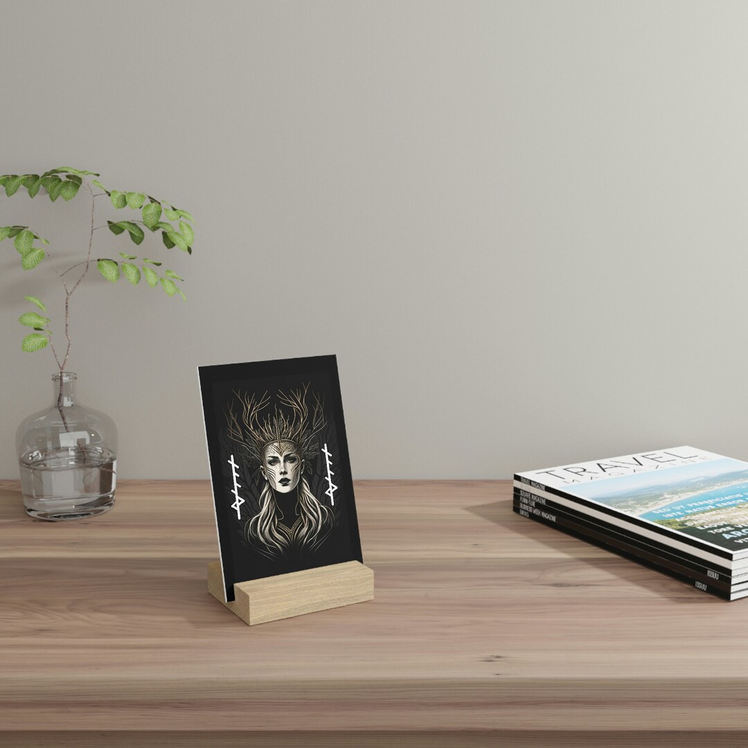 Freya Altar Card bind Rune magic - Etsy