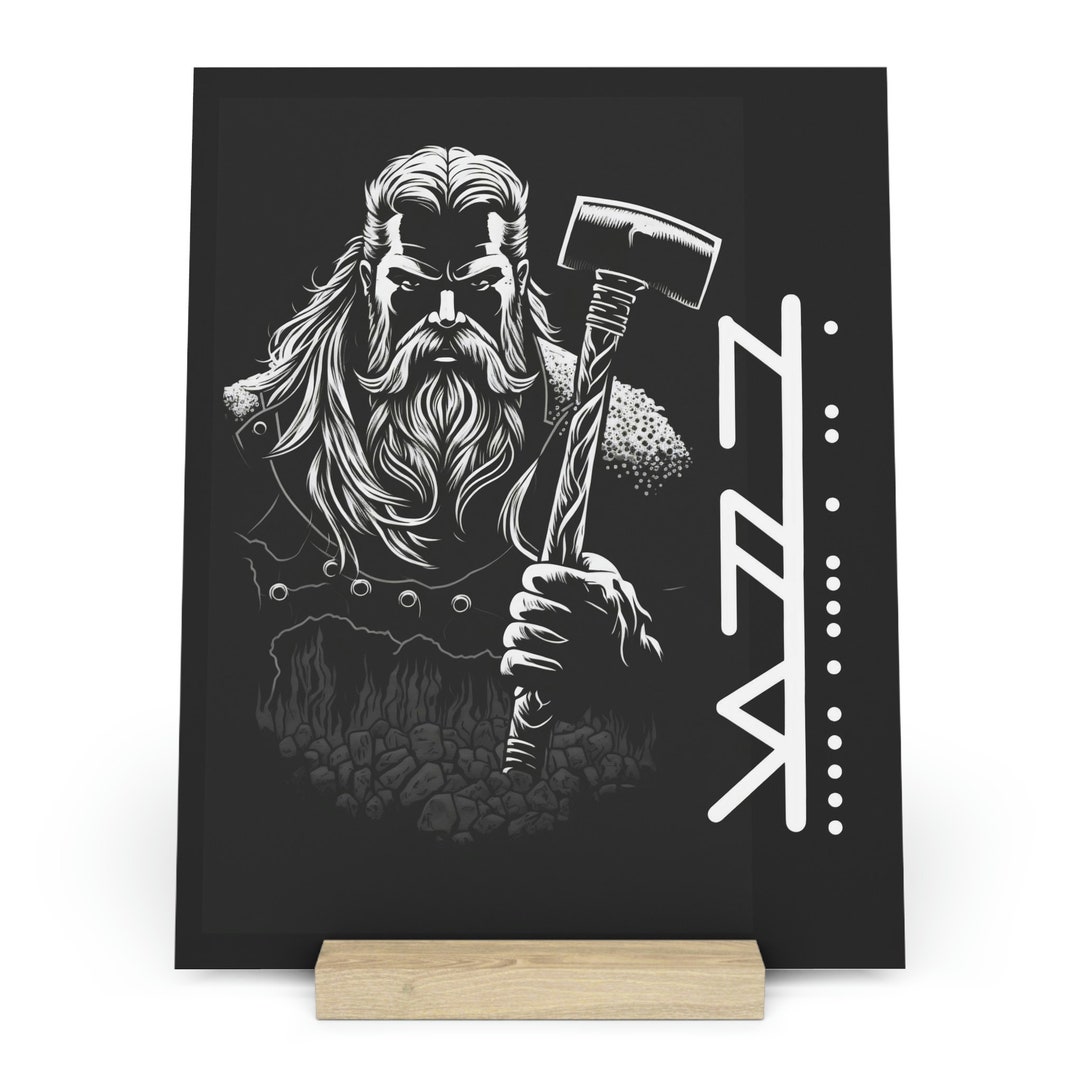 Carta de altar de Thor Runa de unión Agricultura/Jardinería - Etsy España