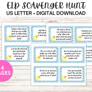 EID Scavenger Hunt, Scavenger Hunt for Kids, Eid Party Games, Treasure Hunt Games, Ramadan /eid ...