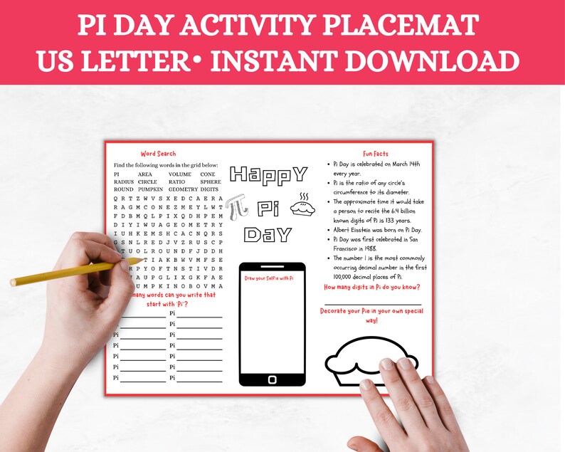 Pi Day, Pi Day Activity, Pi Day Games for Kids, Pi Day Classroom ...