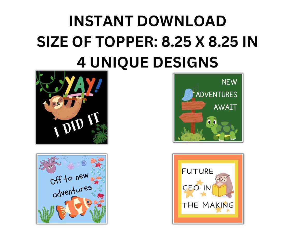 Grad Cap Topper, Kindergarten Graduation Cap Toppers, Graduation Cap ...