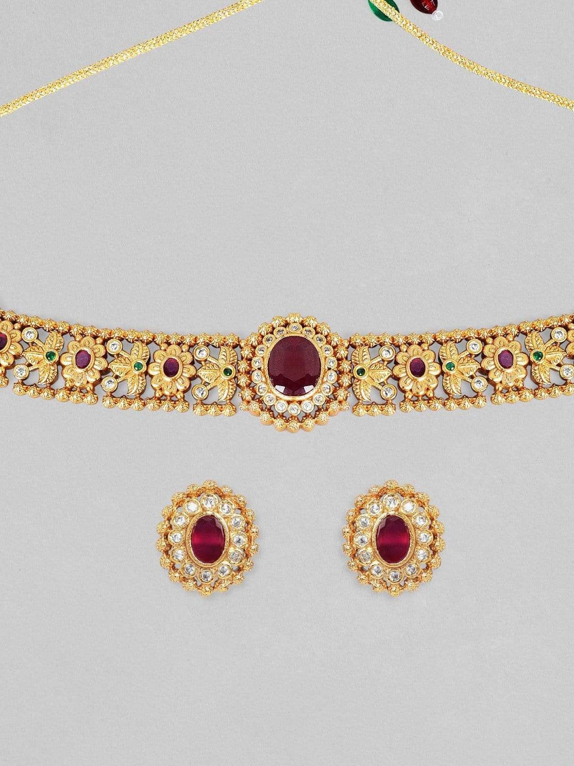 Choker Set/ Kundan Choker Set / Necklace / Choker Necklace for Women ...