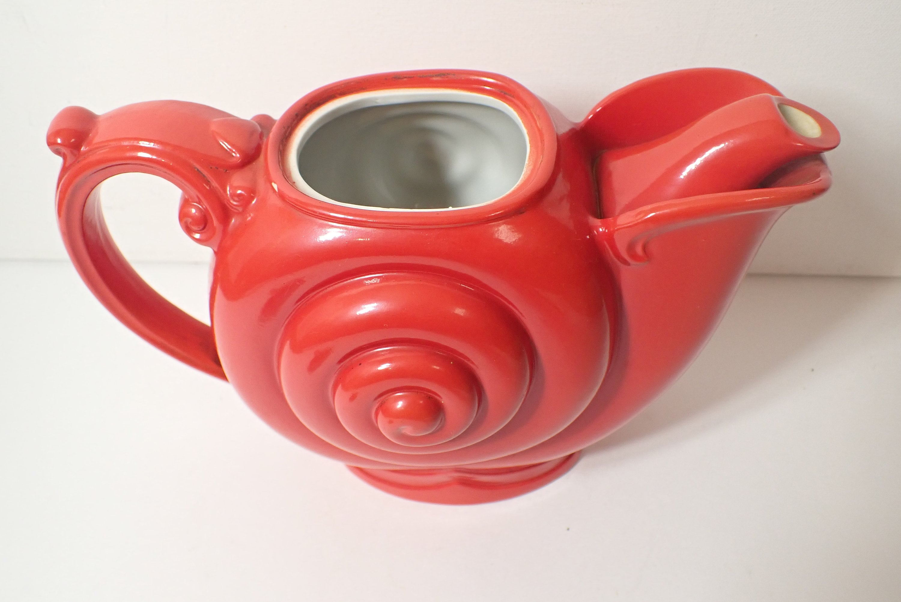 Rare Hall's Chinese Red Nautilus Teapot W Repaired Lid - Etsy