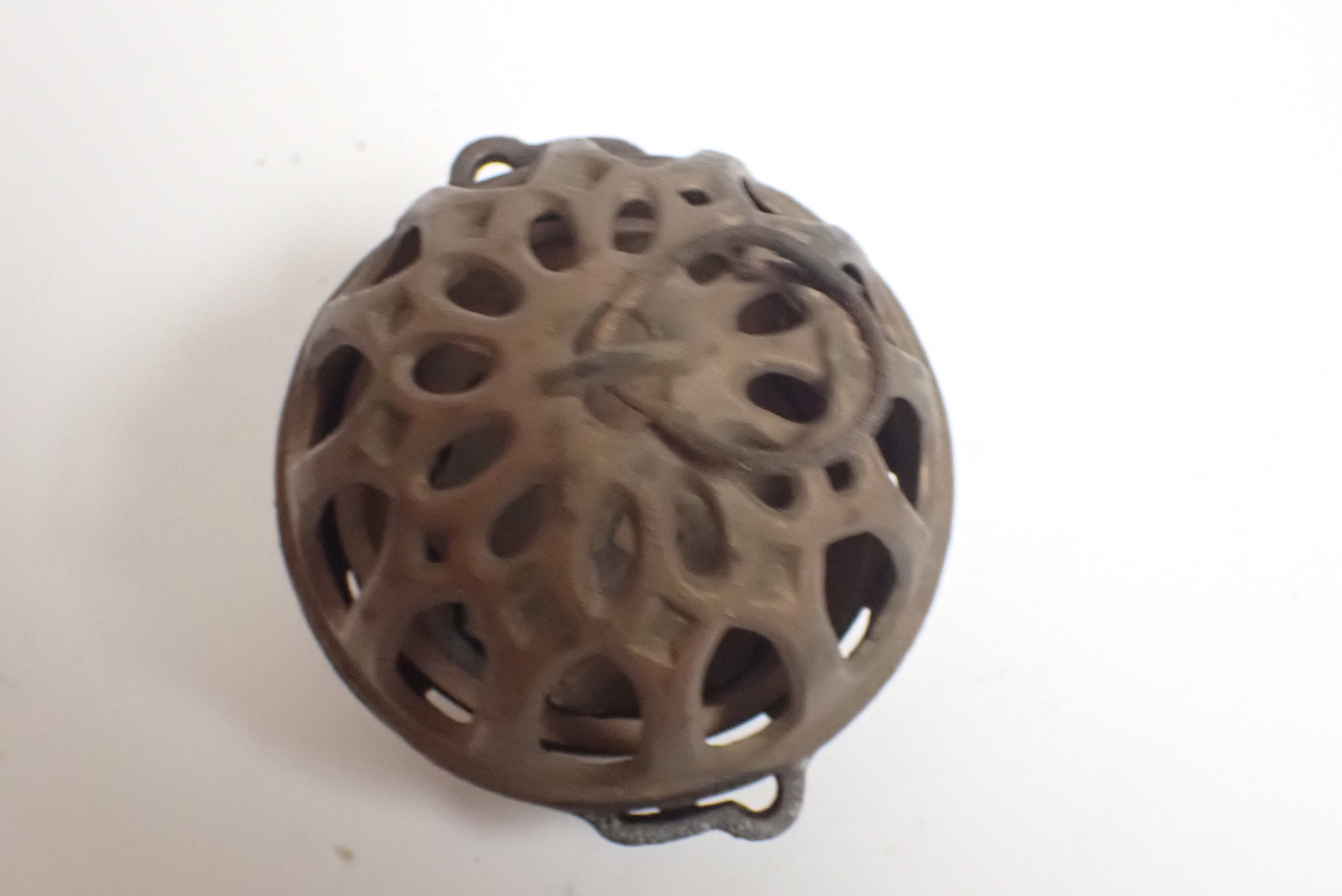 Antique Primitive 1940's Cast Iron 2 Piece Cage String - Etsy