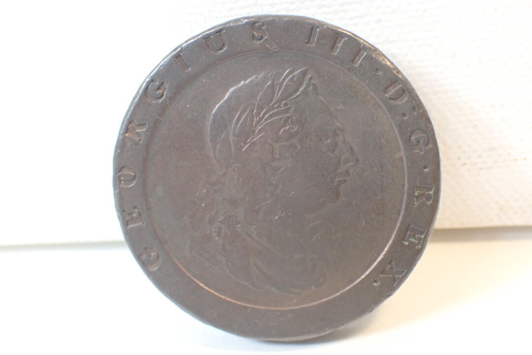 1797 Britannia Copper Coin Georgius 111 D: Girex - Etsy