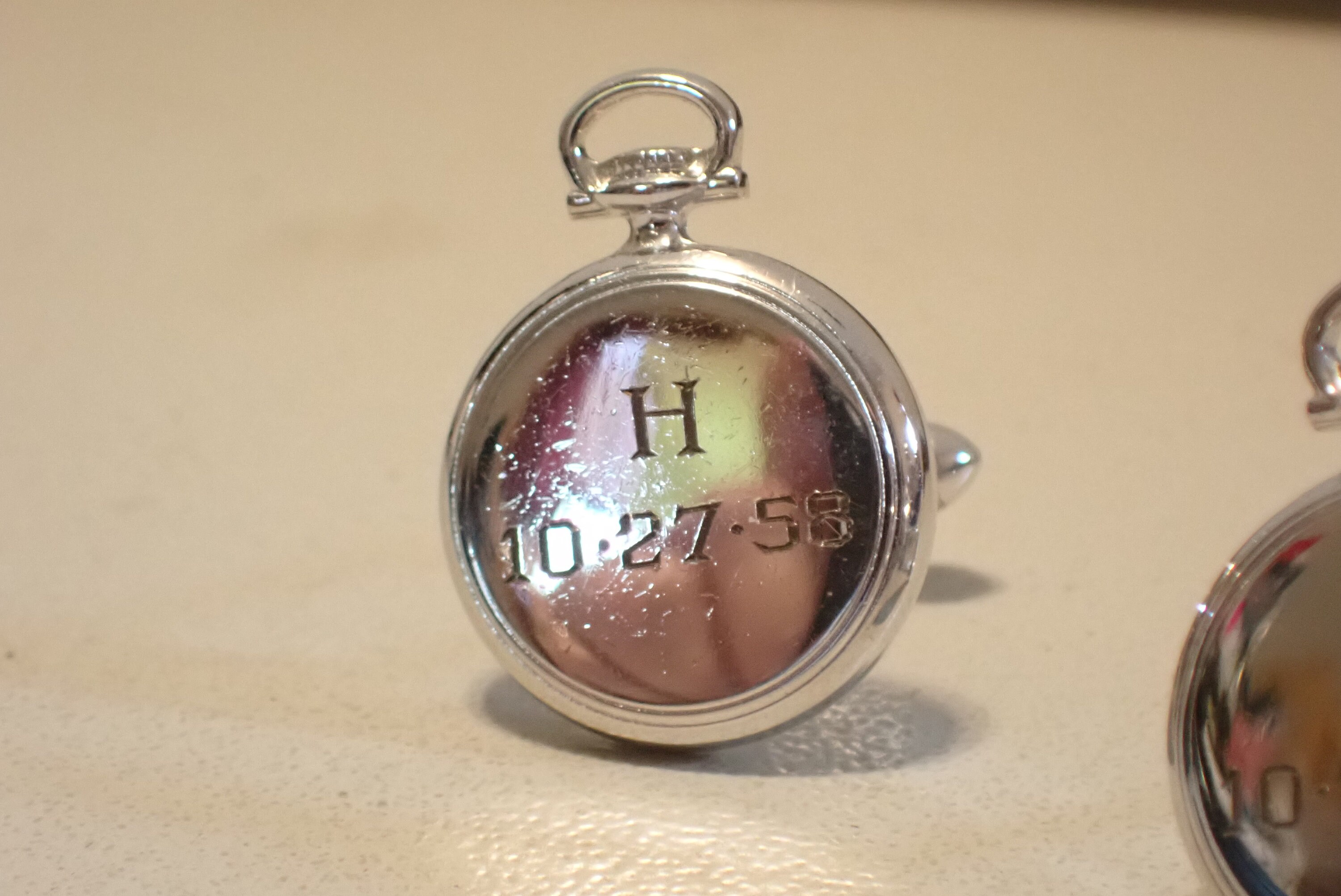 Vintage Swank Pocket Watch Cufflinks in Box Silver H 10-27-58 - Etsy