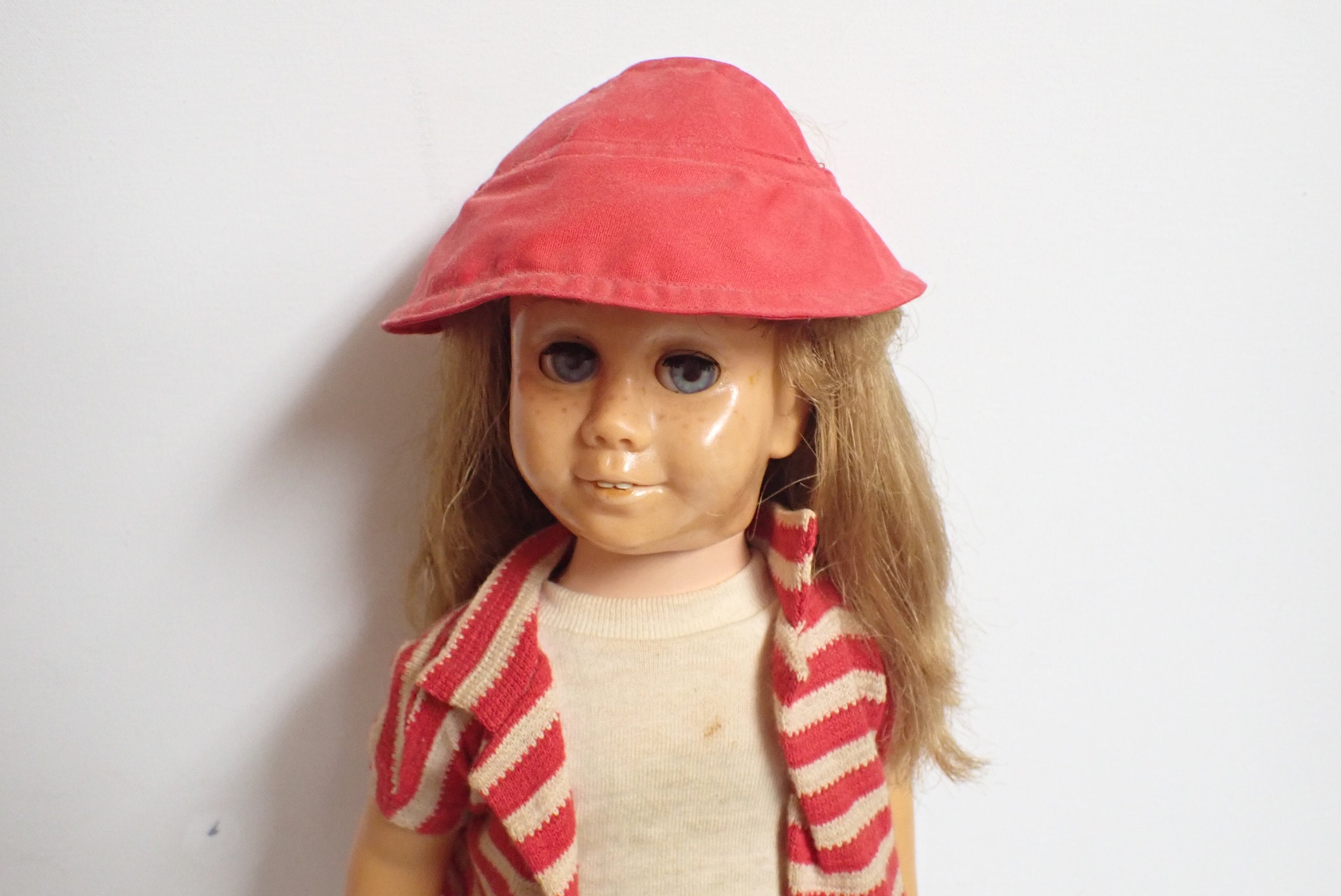 Vintage 1960 Chatty Cathy Doll Red Crushed Velvet Shoes Original - Etsy