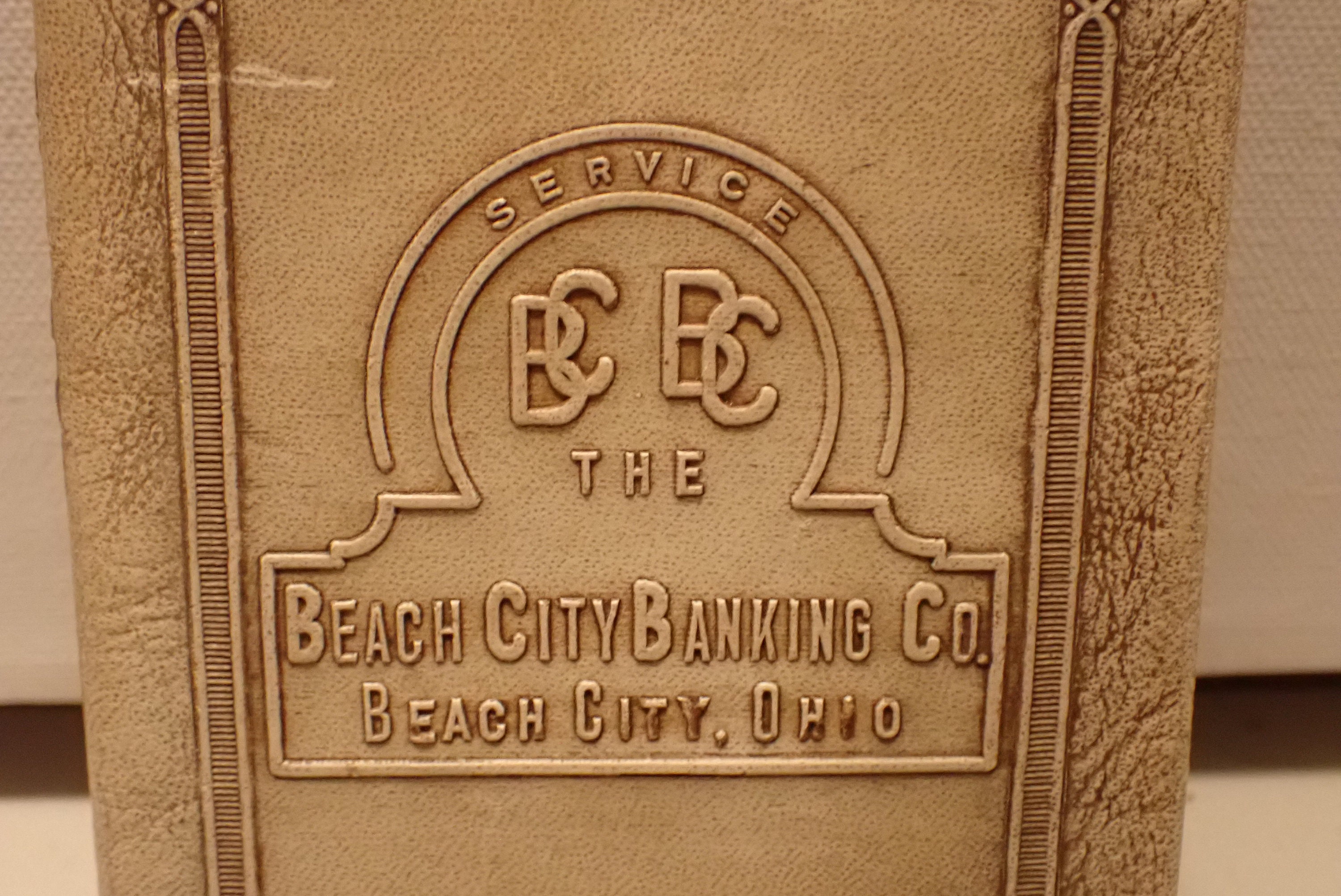 Vintage Beach City Banking Col Beach City Ohio Advertising - Etsy
