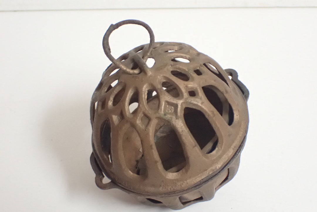 Antique Primitive 1940's Cast Iron 2 Piece Cage String - Etsy