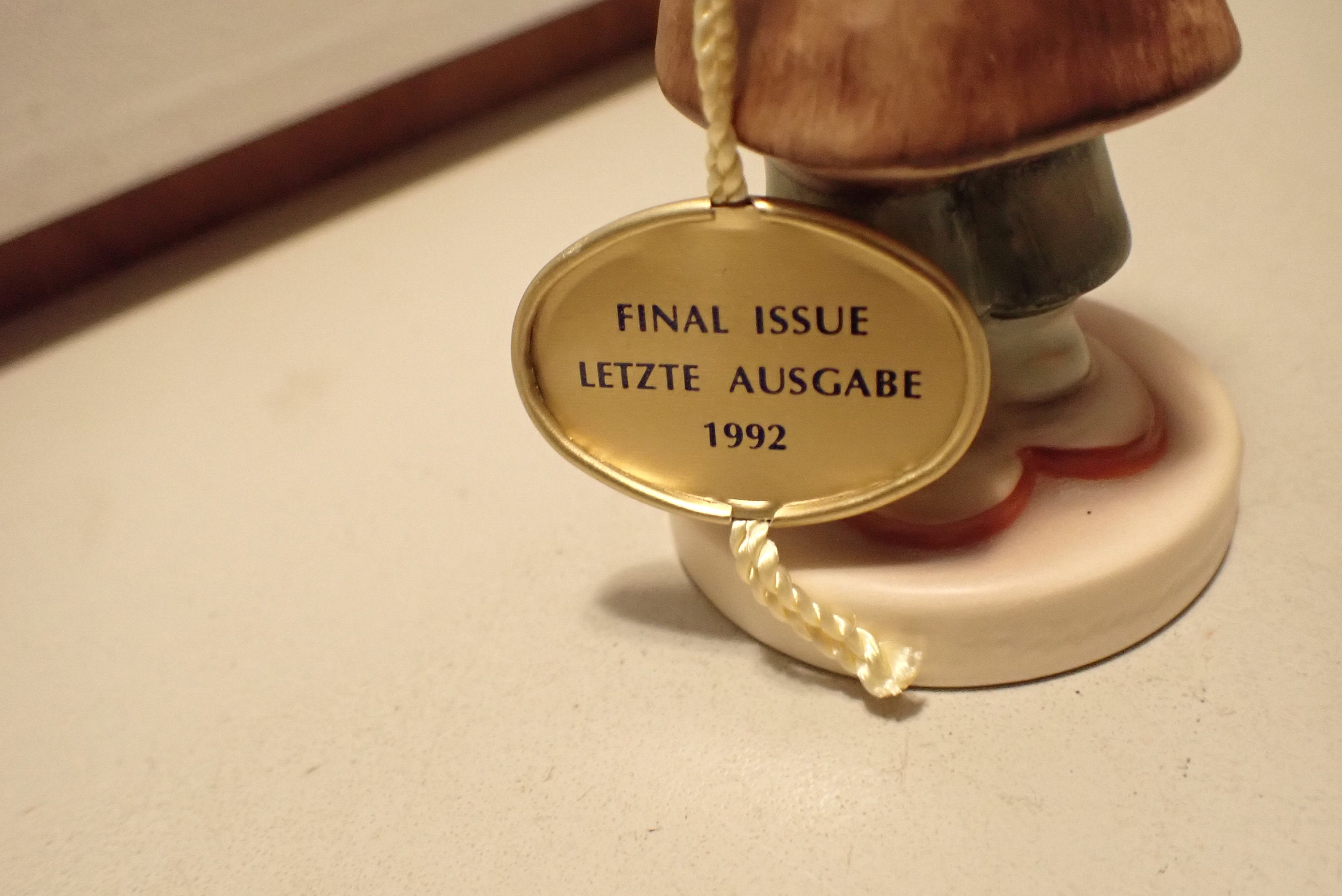 Vintage Goebel Hummel Final Issue Letzte Ausgabe 1992 Tag - Etsy