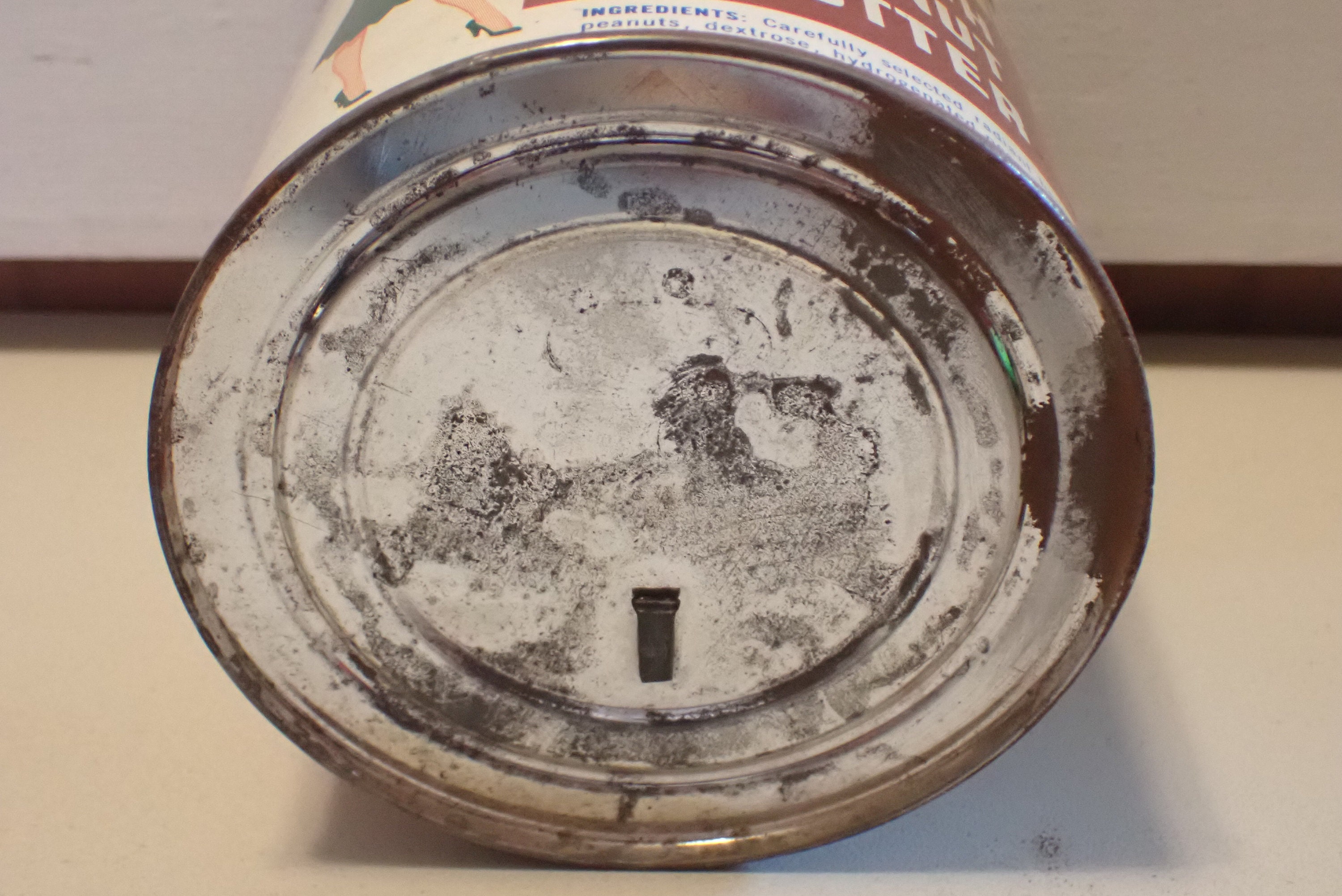 Vintage Derby Peter Pan Smooth Peanut Butter Can Tin 1 Pound 12 Oz Size ...