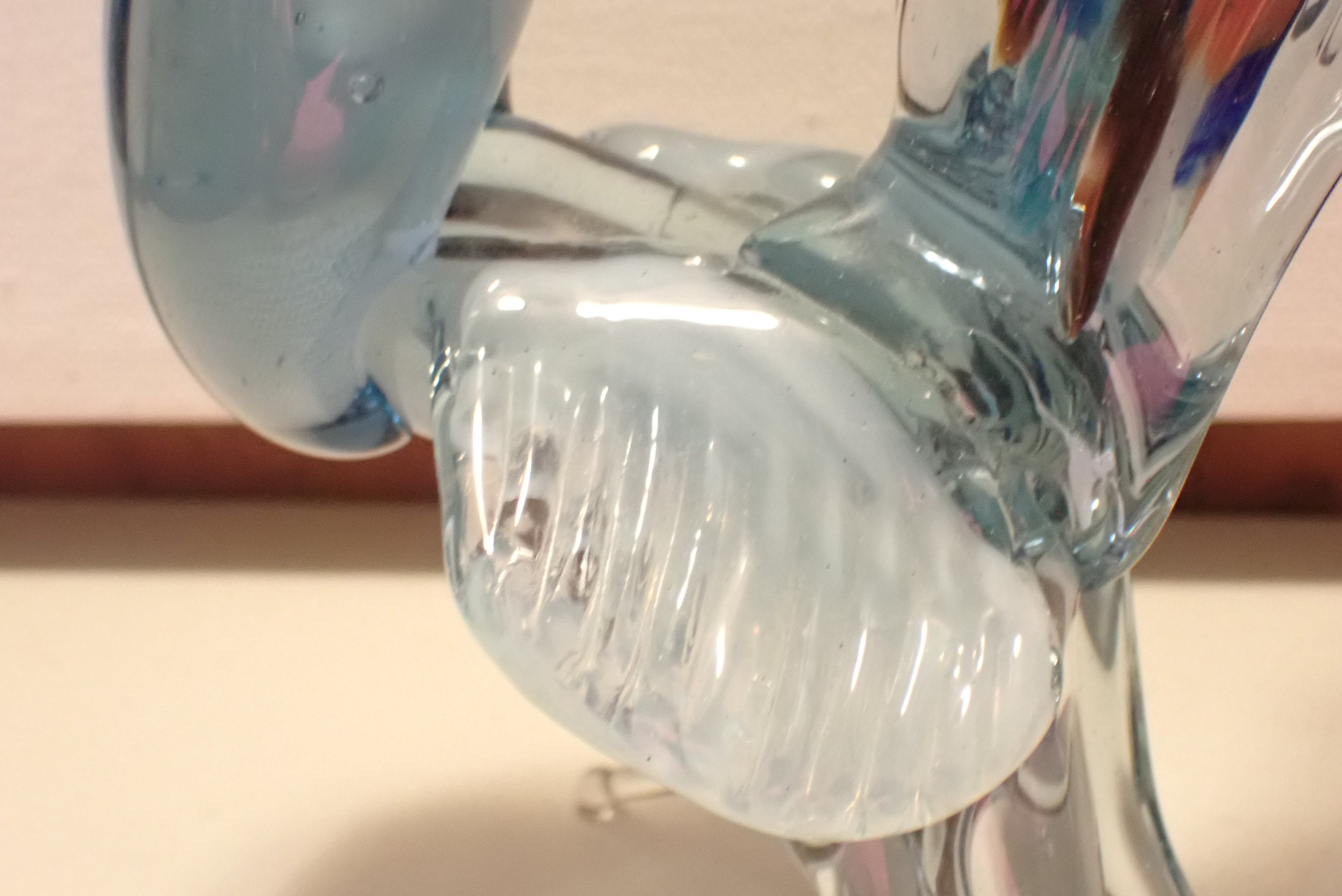 Vintage Murano Glass Fighting Rooster Hen Art Glass 6 - Etsy