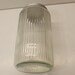 Vintage Hoosier Ribbed Glass Canister Jar W Original Lid 8" Unmarked - Etsy