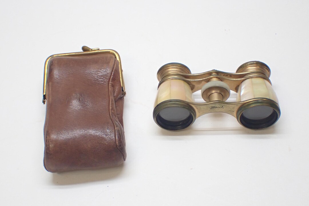 Vintage Emil Bush Mother of Pearl German Opera Glasses - Etsy