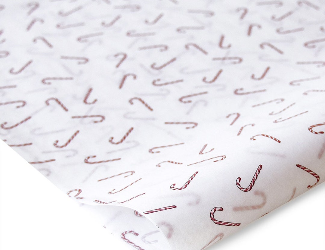 Tissue Paper Candy Canes 10 Pieces Wrapping Paper, Wrapping Paper, Shop ...