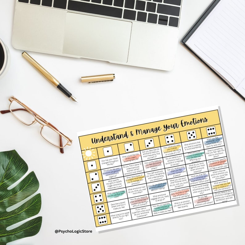 School Counseling & Therapy Dice Game for Teens, Group Therapy, Therapy ...