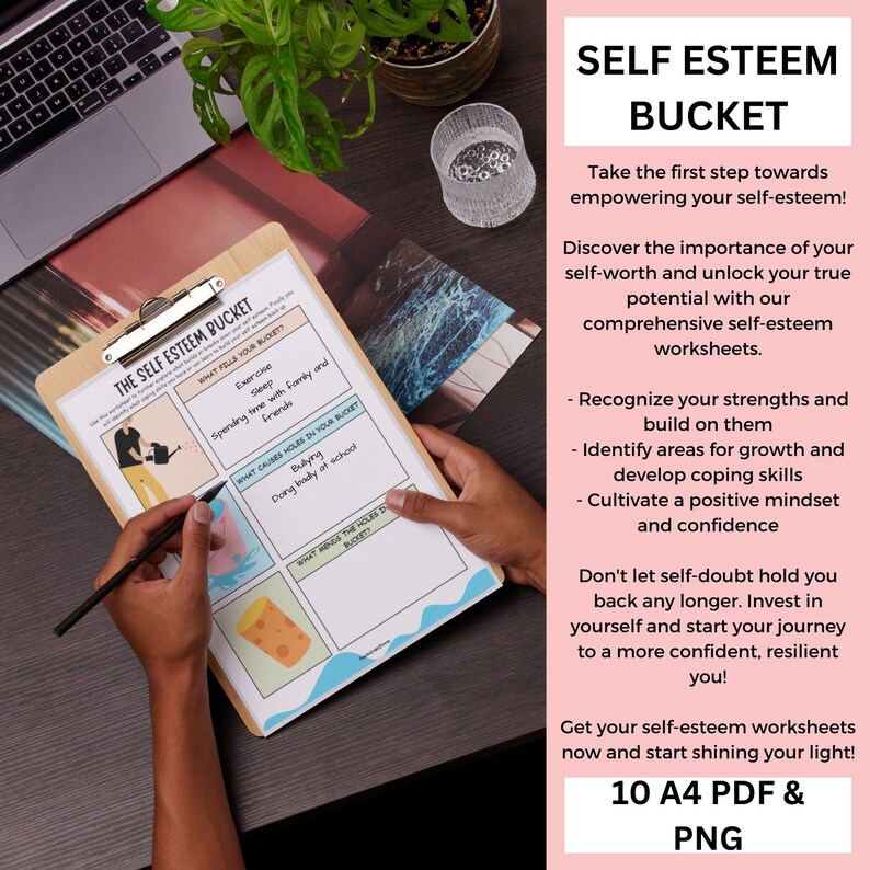 Self-esteem Kids Worksheets Bucket Filler Classroom Management School ...