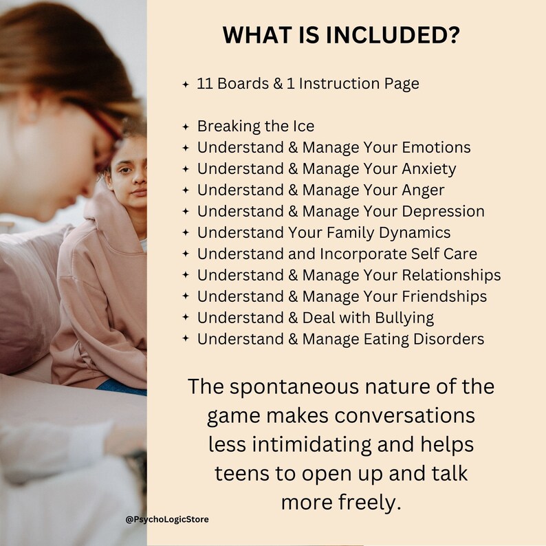 School Counseling & Therapy Dice Game for Teens, Group Therapy, Therapy ...