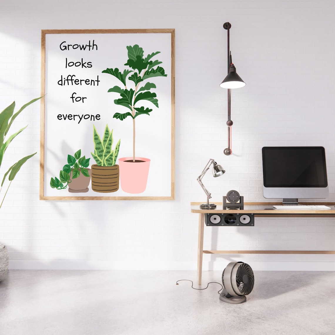 Growth Looks Different for Everyone Poster, Office Poster, School ...