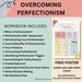 Overcome Perfectionism. Therapy Worksheets. Therapist Resource ...