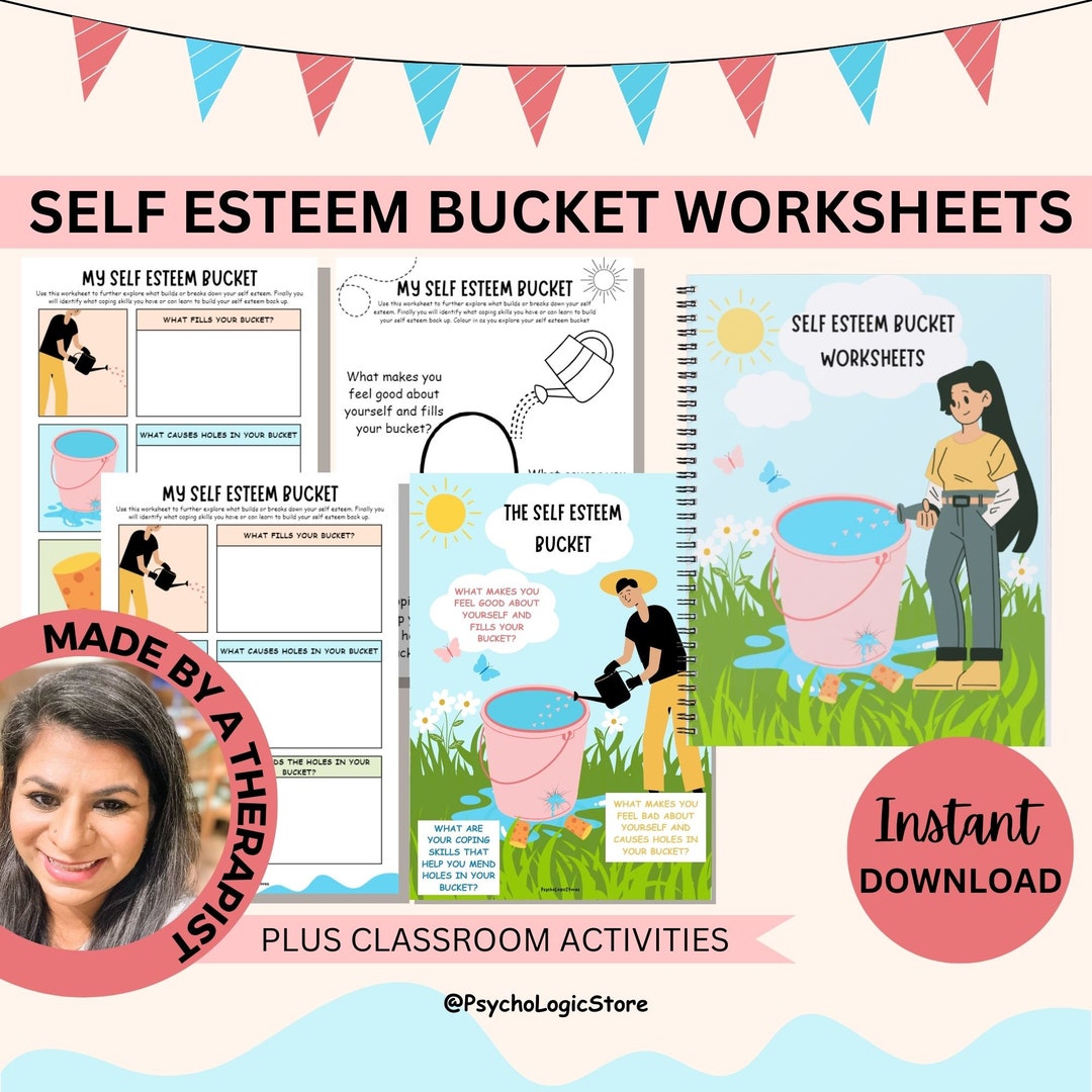 Self-esteem Kids Worksheets Bucket Filler Classroom Management School ...