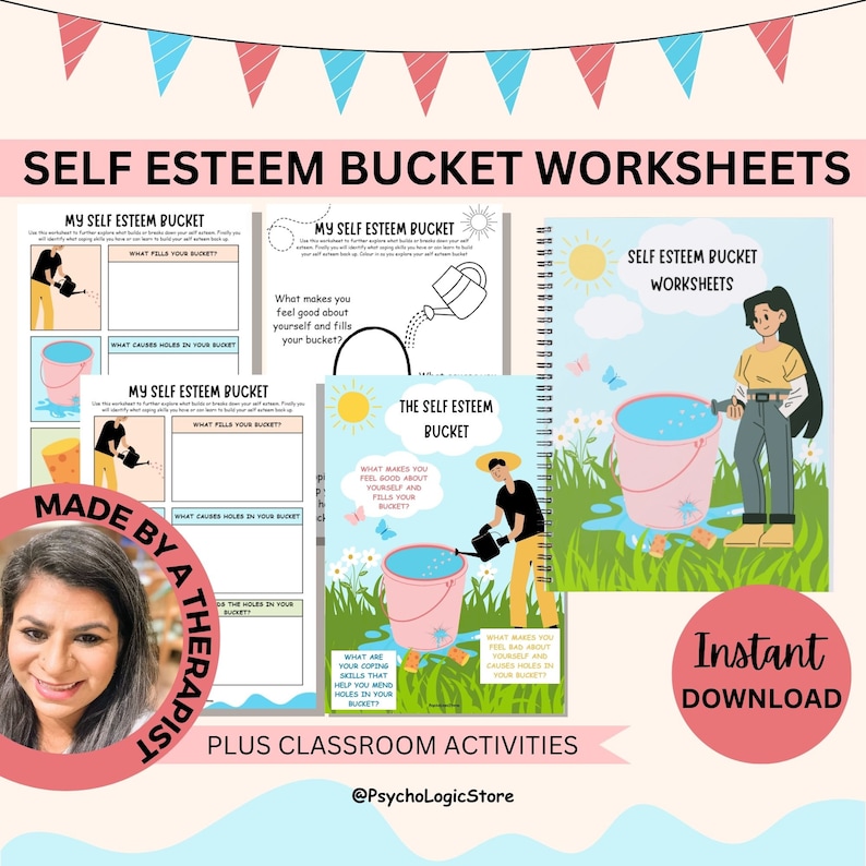 Self-esteem Kids Worksheets Bucket Filler Classroom Management School ...