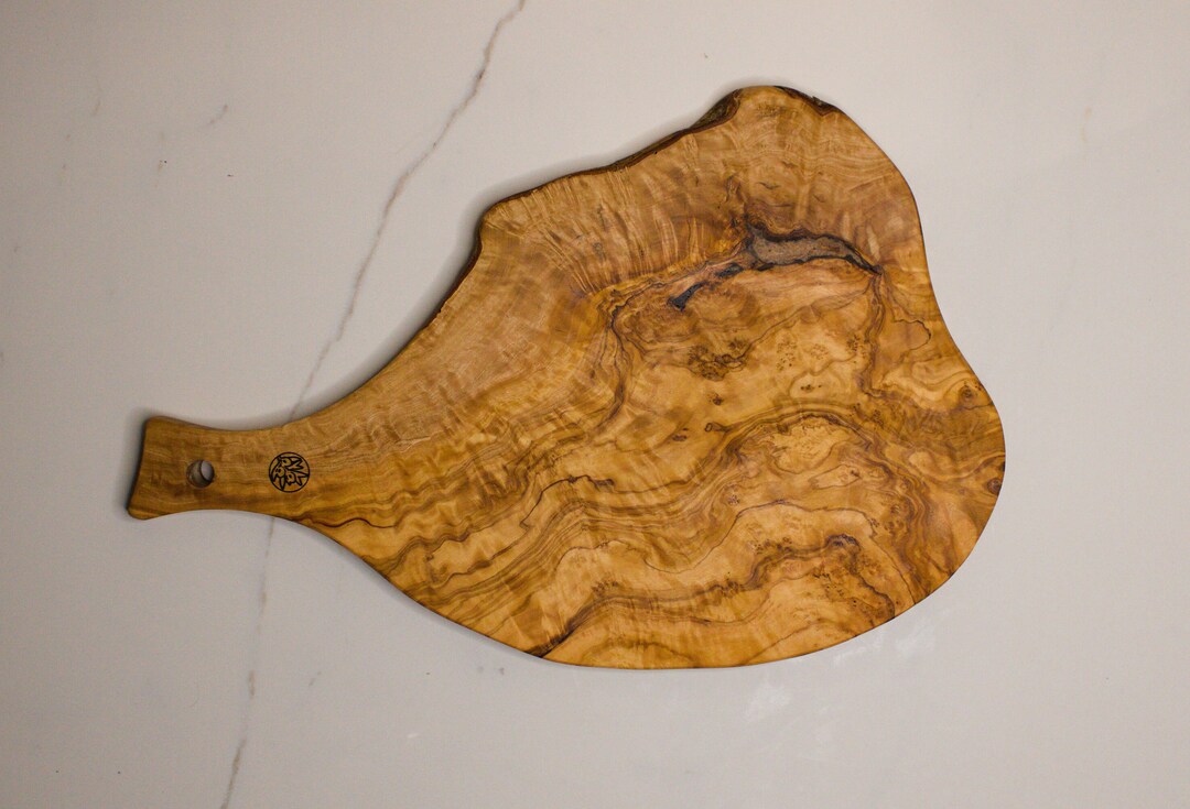 Large Olive Wood Meat Board 36 X 23cm Et / 14.1 X 9in, Olive Wood ...