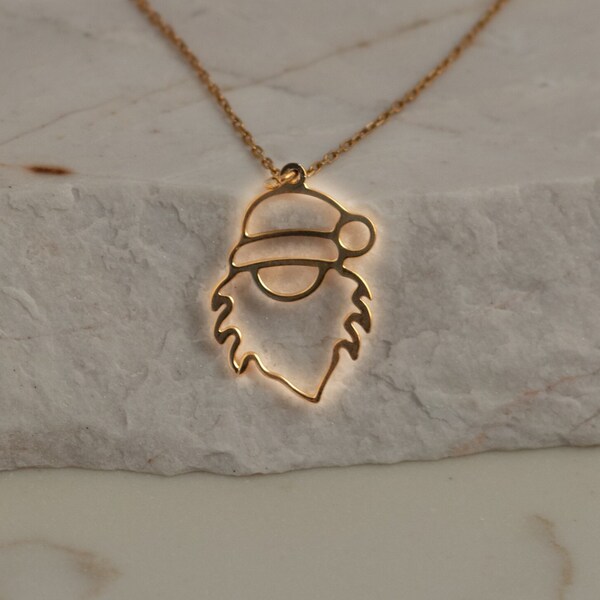 Santa Necklace - Etsy