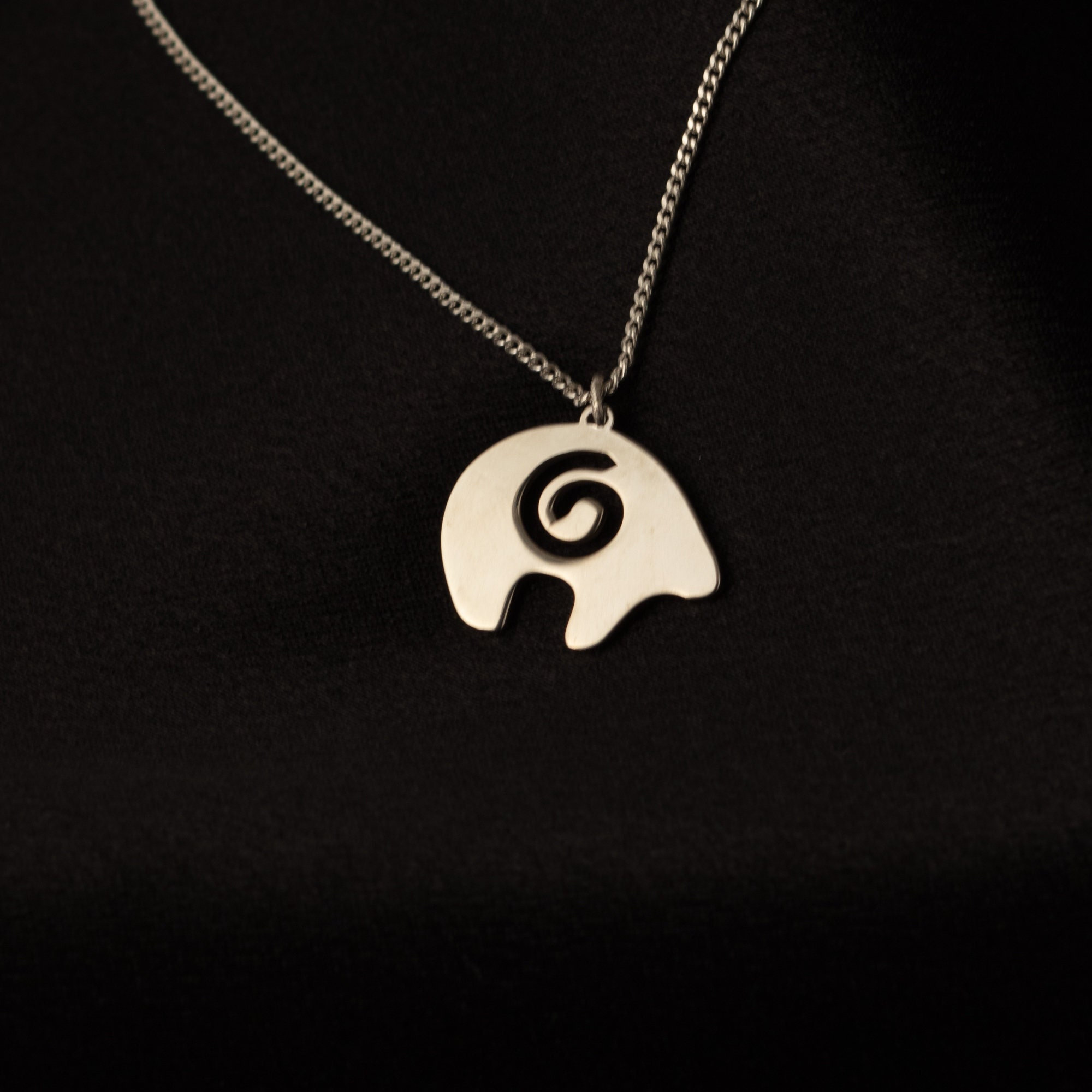 Invincible Spirit: Indian Bear Symbol Necklace Indian - Etsy
