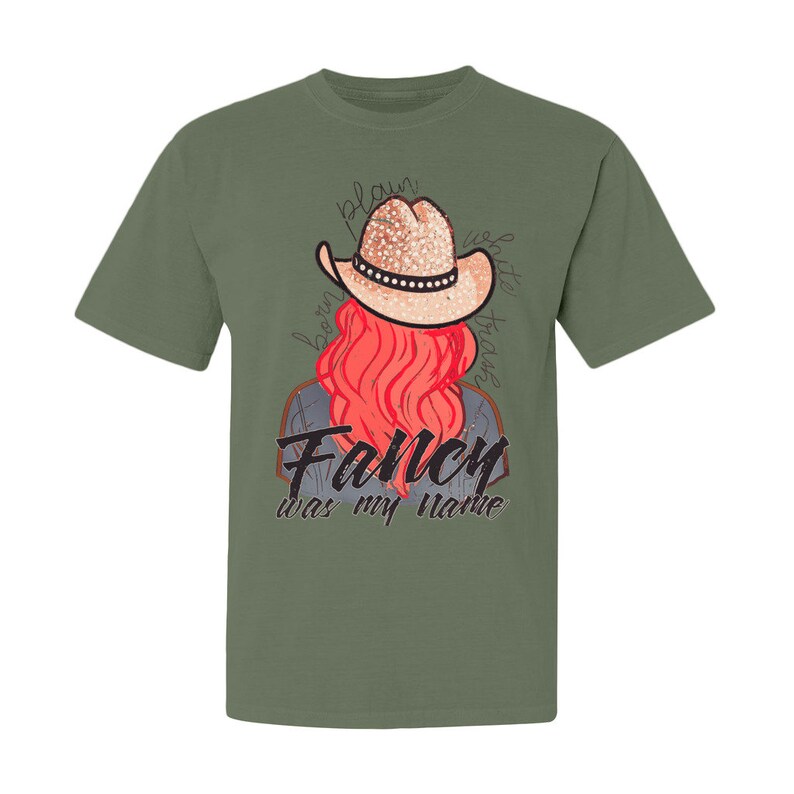 Fancy Country Music Tee, Comfort Colors Oversized Graphic Tshirt ...