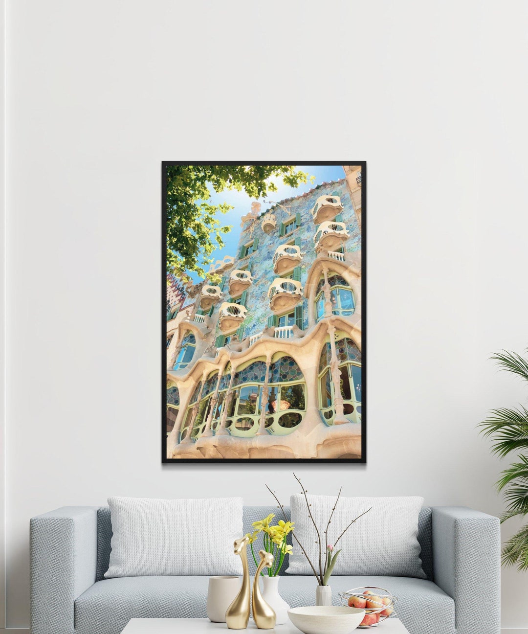 Barcelona Architecture Poster, Barcelona Print, Barcelona Wall Art ...