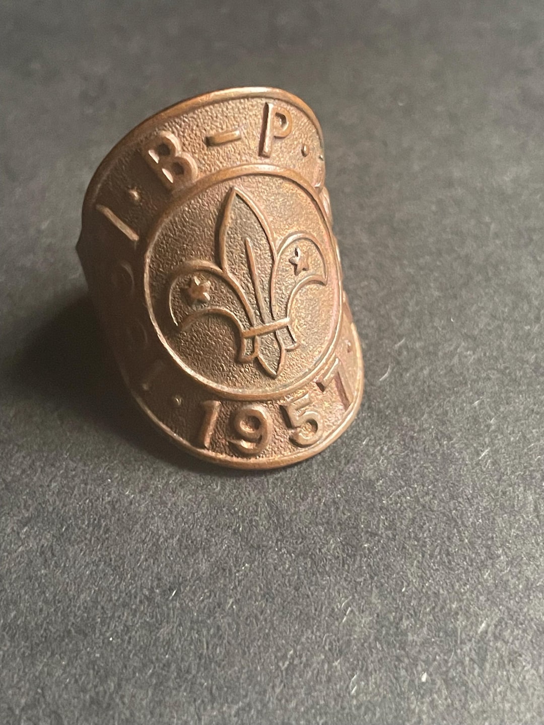 Vintage Boy Scout Woggle, Vintage Ring World Scout Jamboree Sutton ...