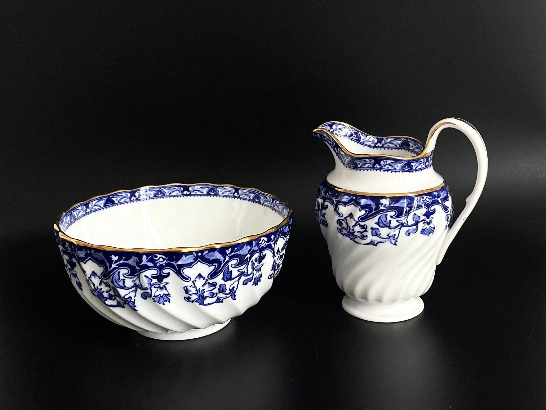 Antique Spode Copelands China Tea Set 4 X Trios 1 X Large - Etsy