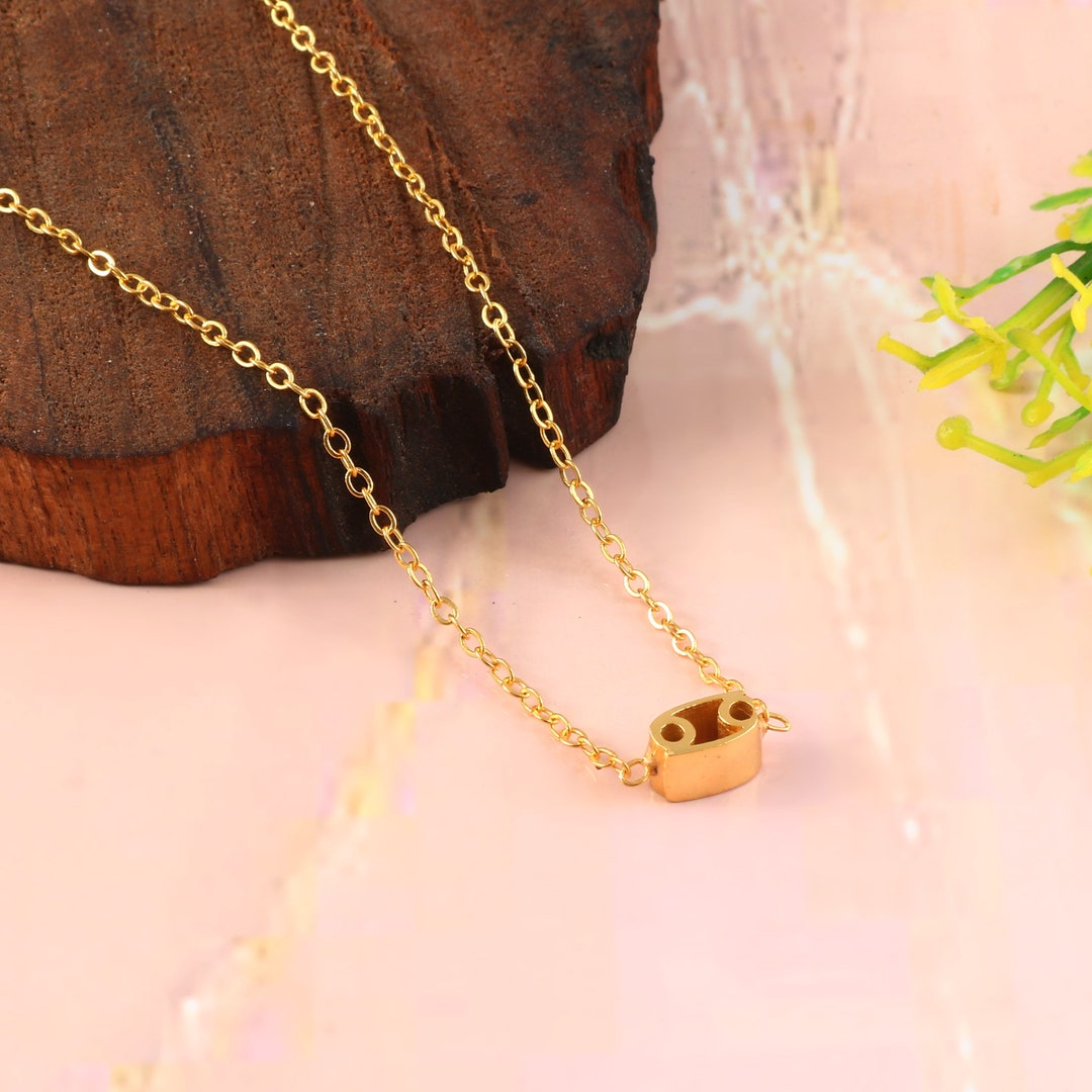 Cancer Necklace Charm Styles, Cancer Zodiac Sign Necklace, Cancer ...
