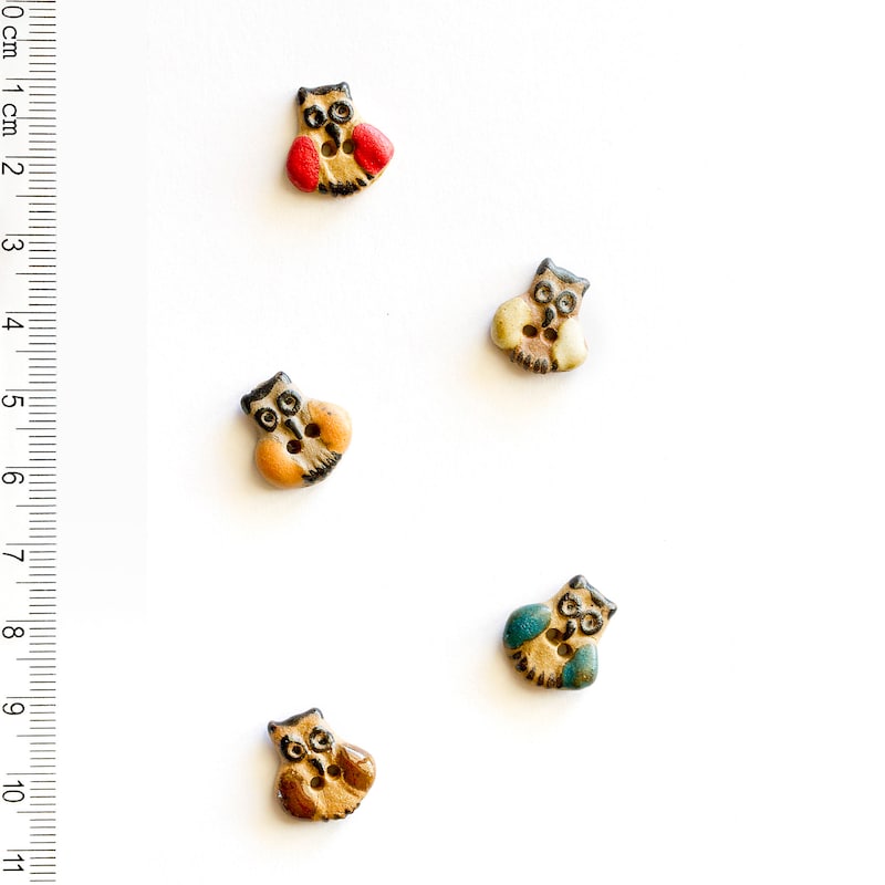 Owl Buttons - Etsy