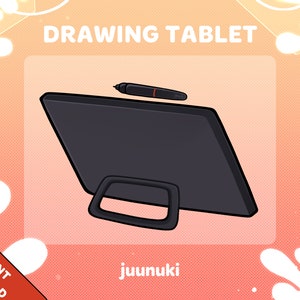 DRAWING TABLET Asset | Drawing Tablet Twitch Overlay | Vtuber ...
