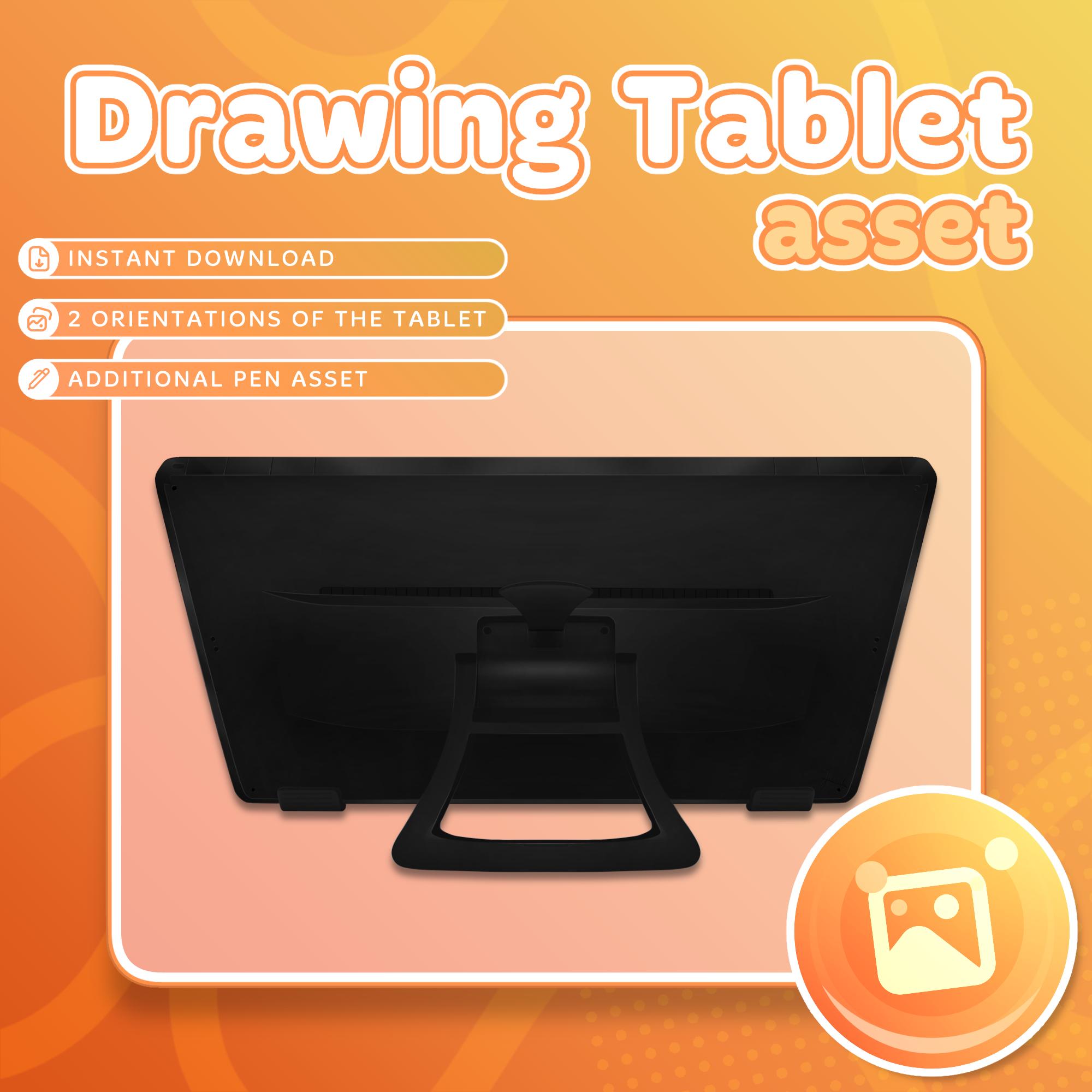 Drawing Tablet Stream Overlay 2.0: PNG Stream Asset (digital Download ...
