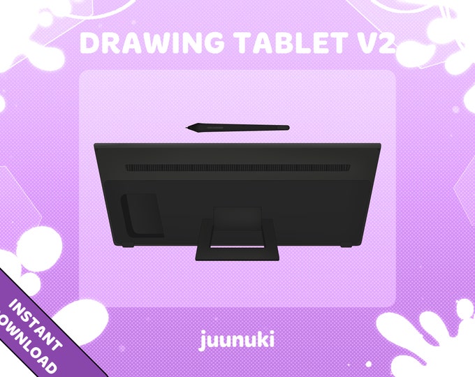 Vtuber PNG Tuber Asset iPad TABLET With Stand Drawing Tablet - (6 ...