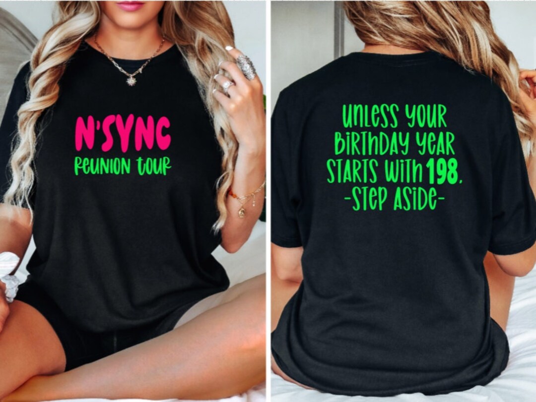 N'SYNC Reunion Tour N'SYNC Shirt N'sync - Etsy