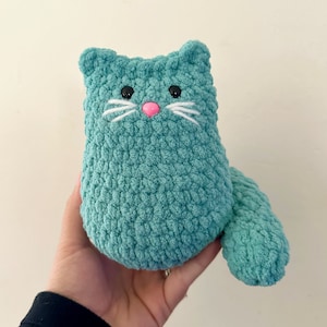 Chonky Potato Cat Crochet PDF Pattern Amigurumi Low Sew Beginner ...