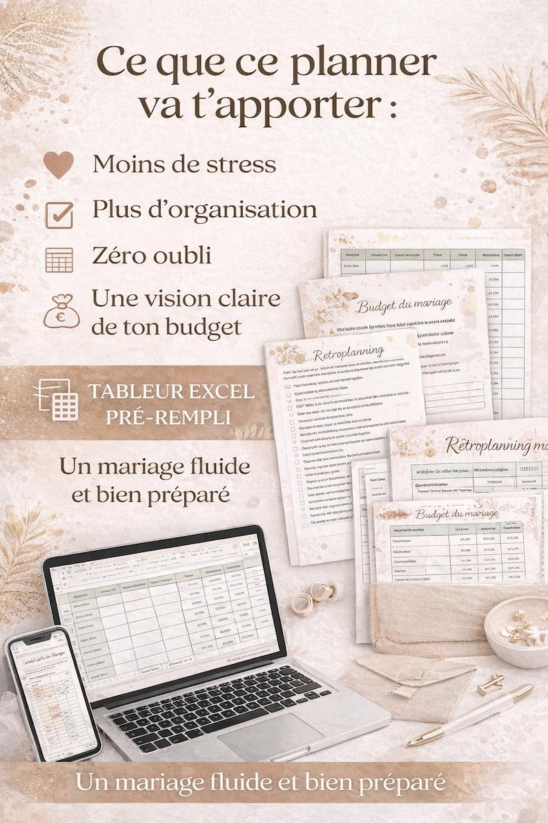 Complete Printable Wedding Planner – Stress-free Wedding Planning ...