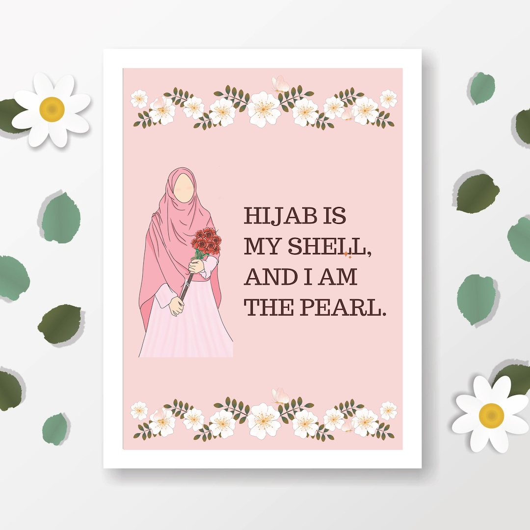 Islamic Room Office Decoration for Women Muslim Girl Gift Hijab ...