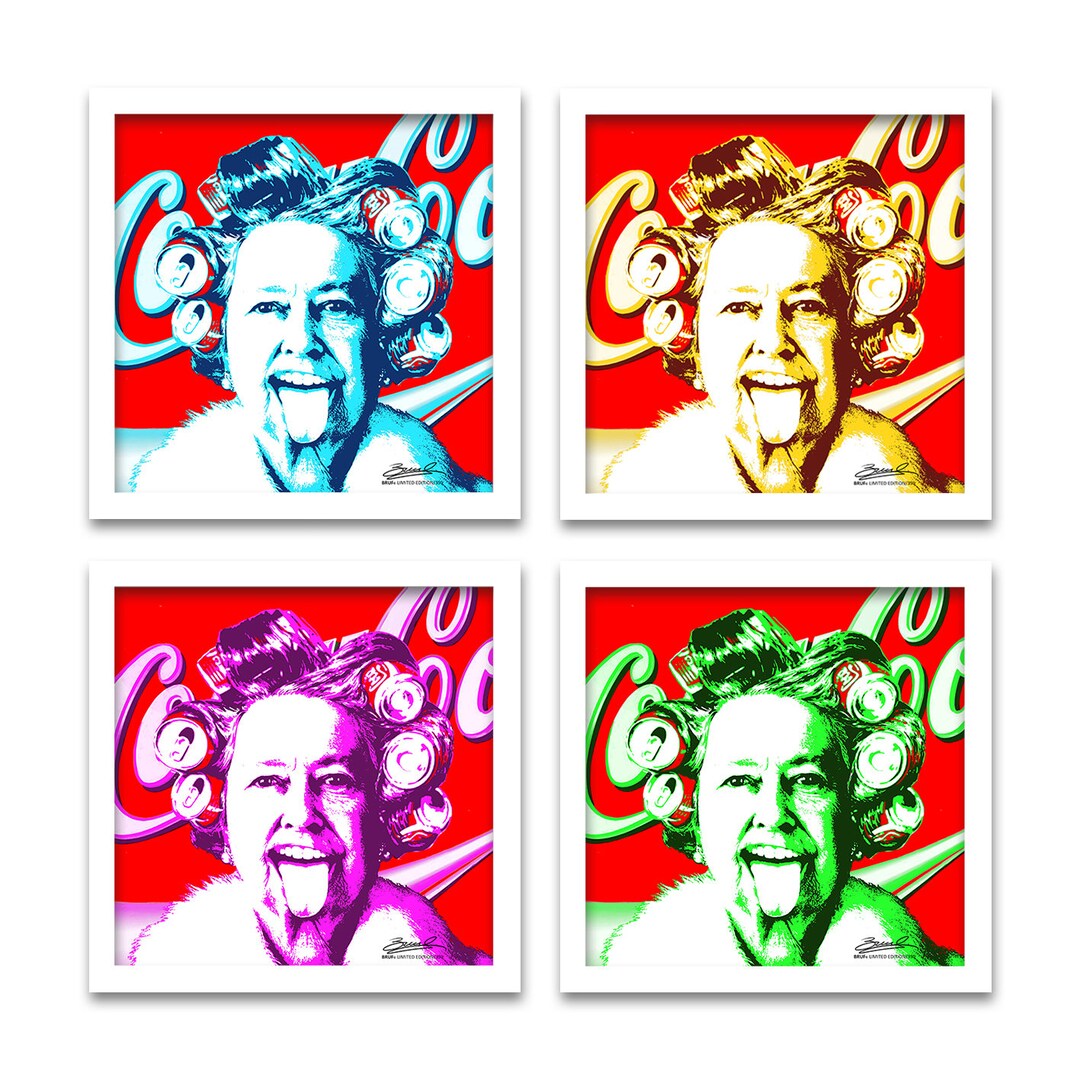 ROYAL COKE Set 4 Wall Prints Digital Download Wall Print Best - Etsy