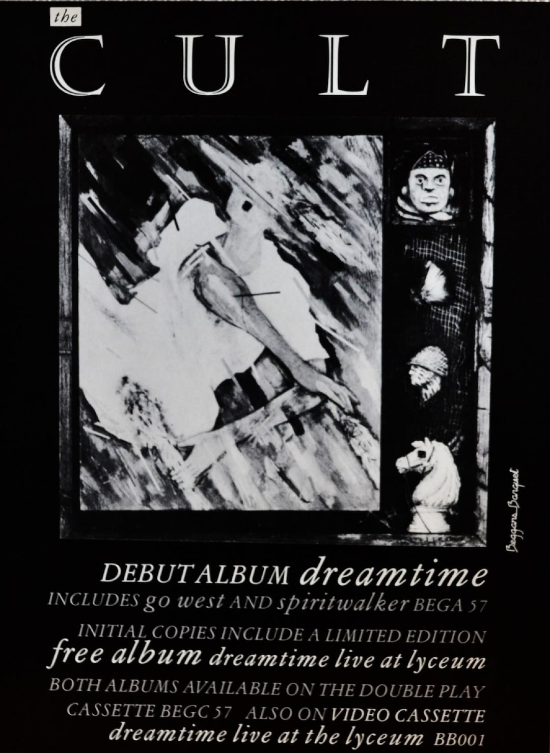 The Cult-original Vintage Mini Poster Magazine Clipping-dreamtime - Etsy